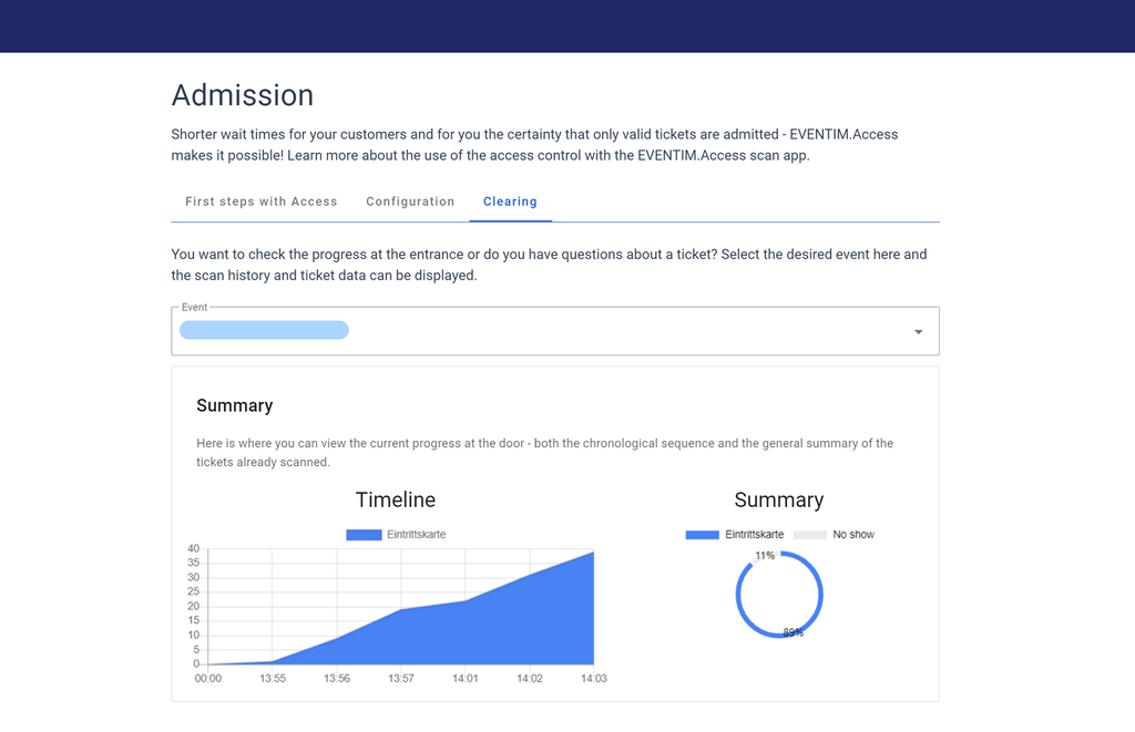 Smooth access control for your event | oeticket.Light