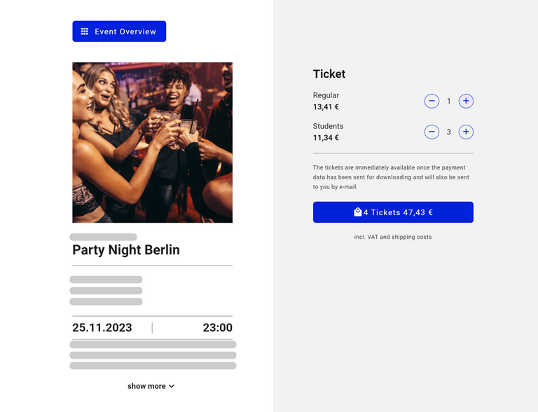 Your ticket shop for clubs & parties | oeticket.Light